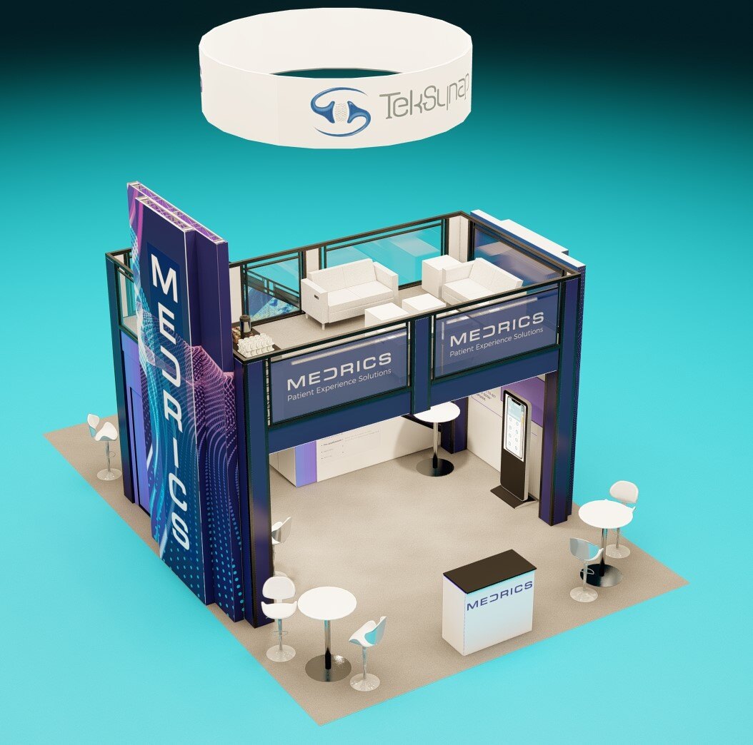 Double Deck Trade Show Booth Displays | World Class Graphics & Displays