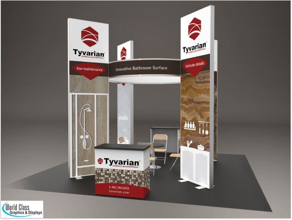 Island Trade Show Displays | World Class Graphics & Displays