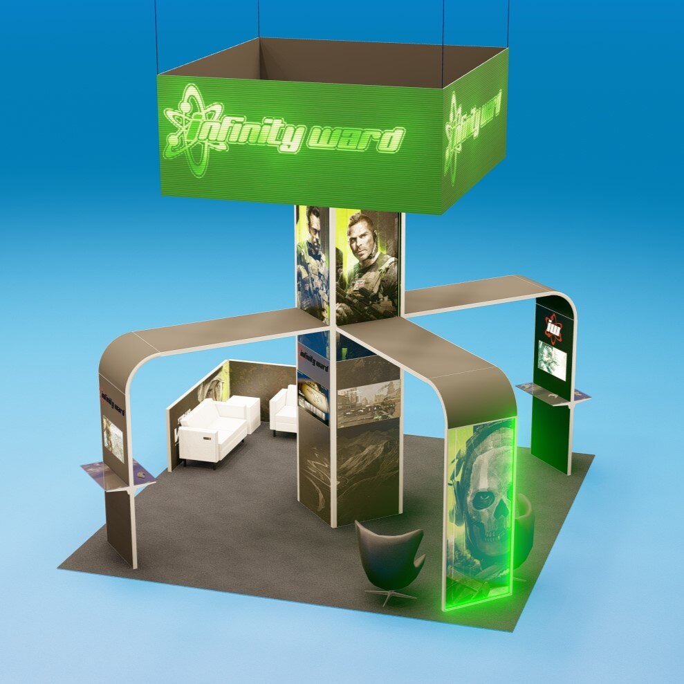 Island Trade Show Displays | World Class Graphics & Displays