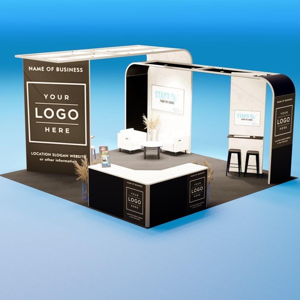 Island Trade Show Displays | World Class Graphics & Displays