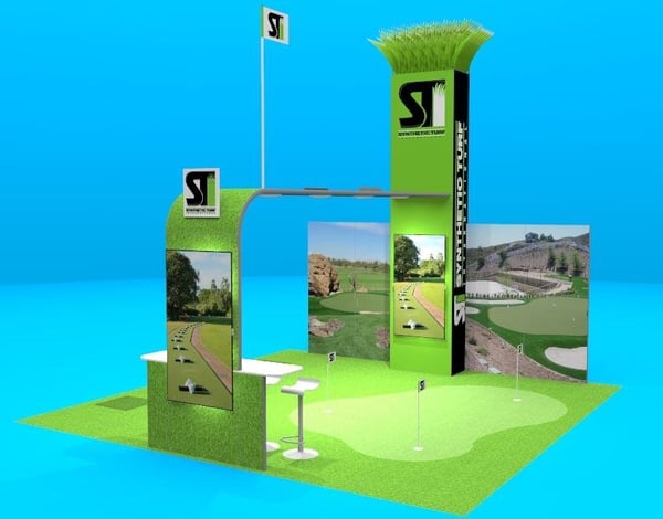Island Trade Show Displays | World Class Graphics & Displays